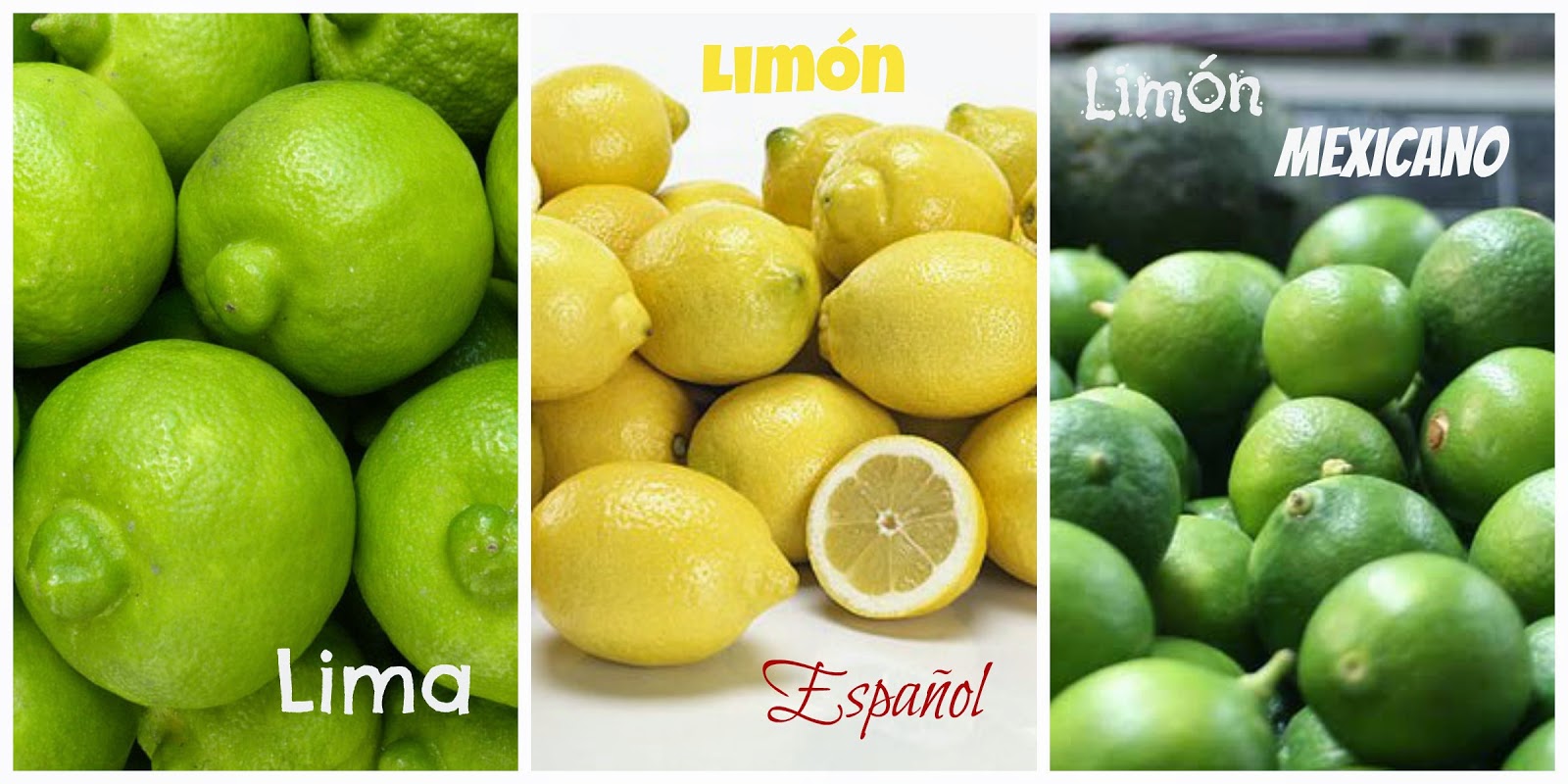 Lemon/Lime. My friend from Ecuador insists they are the same thing and ...