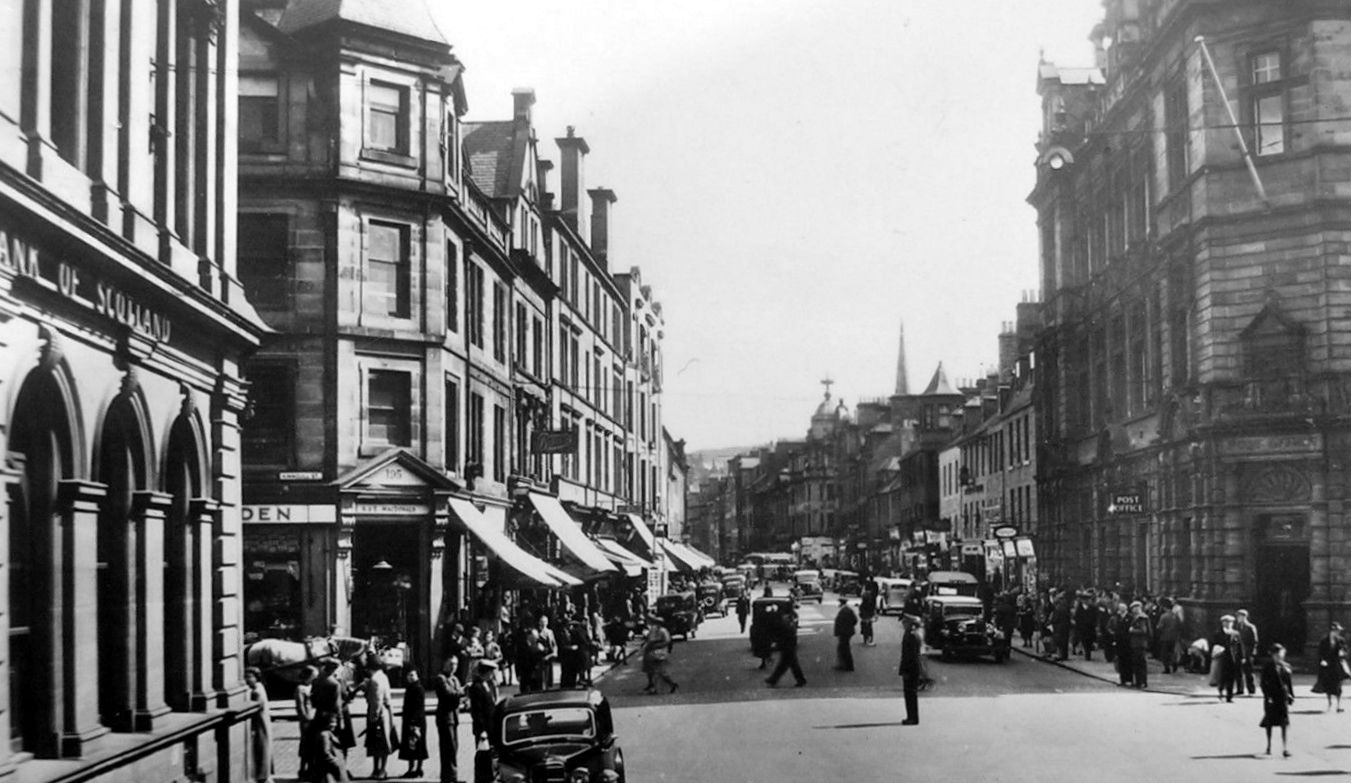 HIgh+Street+Perth+Scotland. | Perth scotland, Perth, Old photos