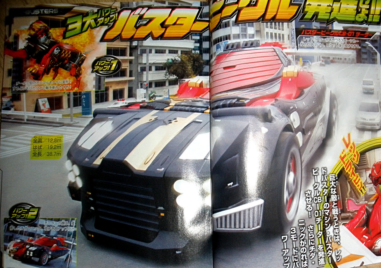 Tokusatsu Sentai: Super Sentai ke-36 Tokumei Sentai Go-Busters ...