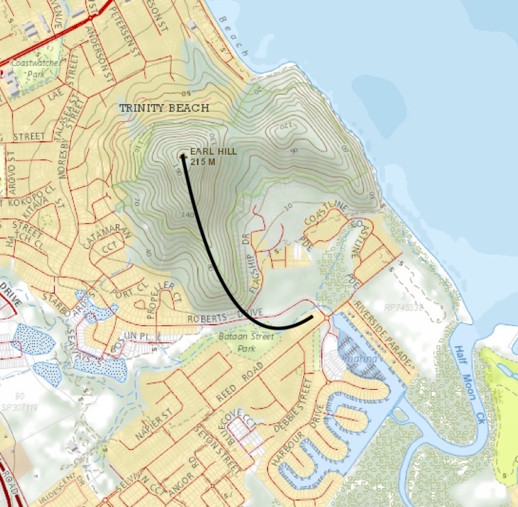 Phil's Bushwalking Blog: Cairns Region: Earl Hill Summit Track