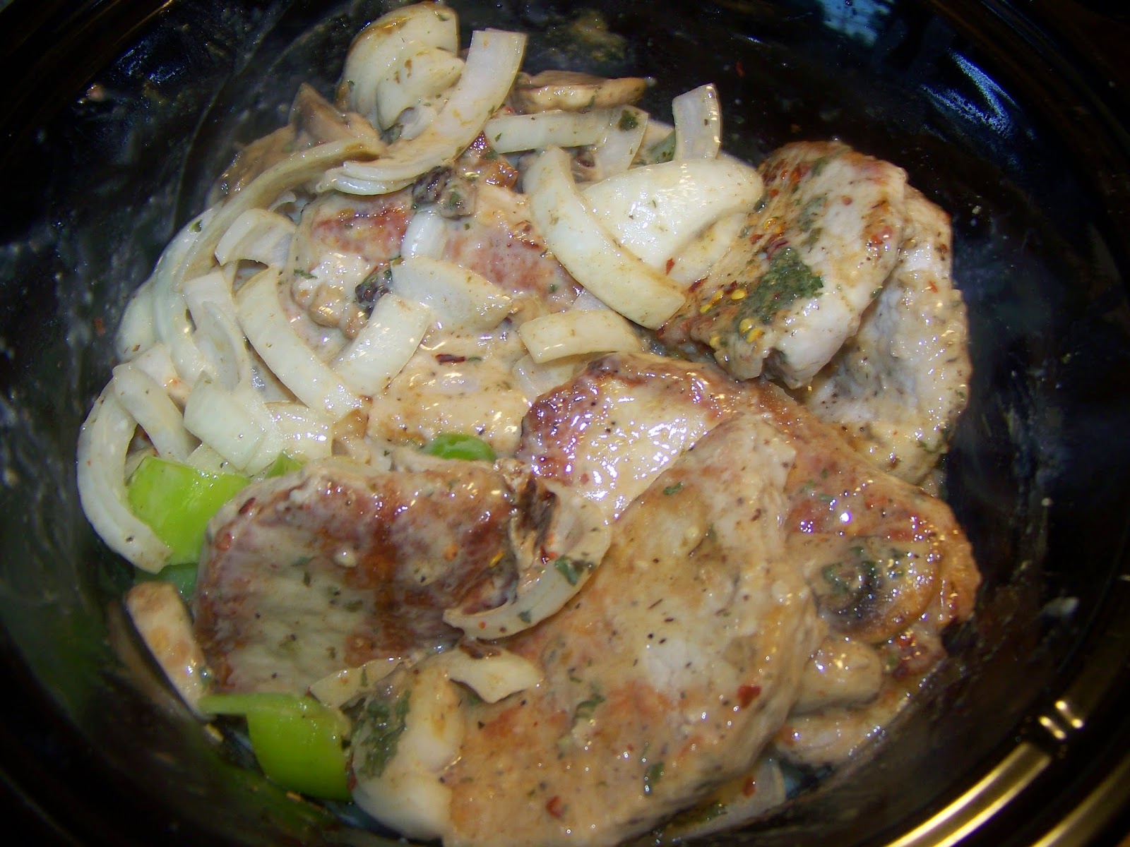 Kitchen Simmer: Smothered Pork Chops in Slow Cooker