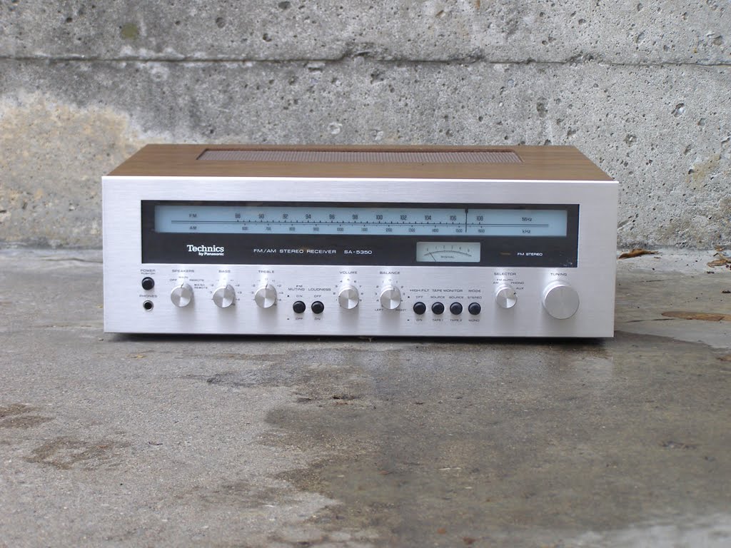 SEVENTIES STEREO: Technics by Panasonic SA-5350 Receiver.