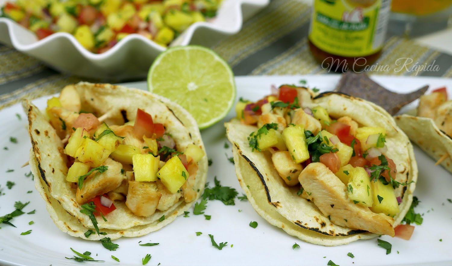 Receta Tacos De Pollo Puerto Rico at Trevor Roy blog