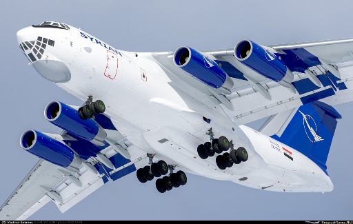 Historia y tecnología militar: Reparado un Ilyushin Il-76T sirio