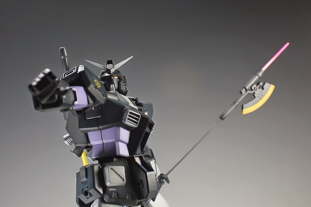 MG 1/100 RX-78-2 Gundam Ver KA."Black TRISTAR colors" Custom Build
