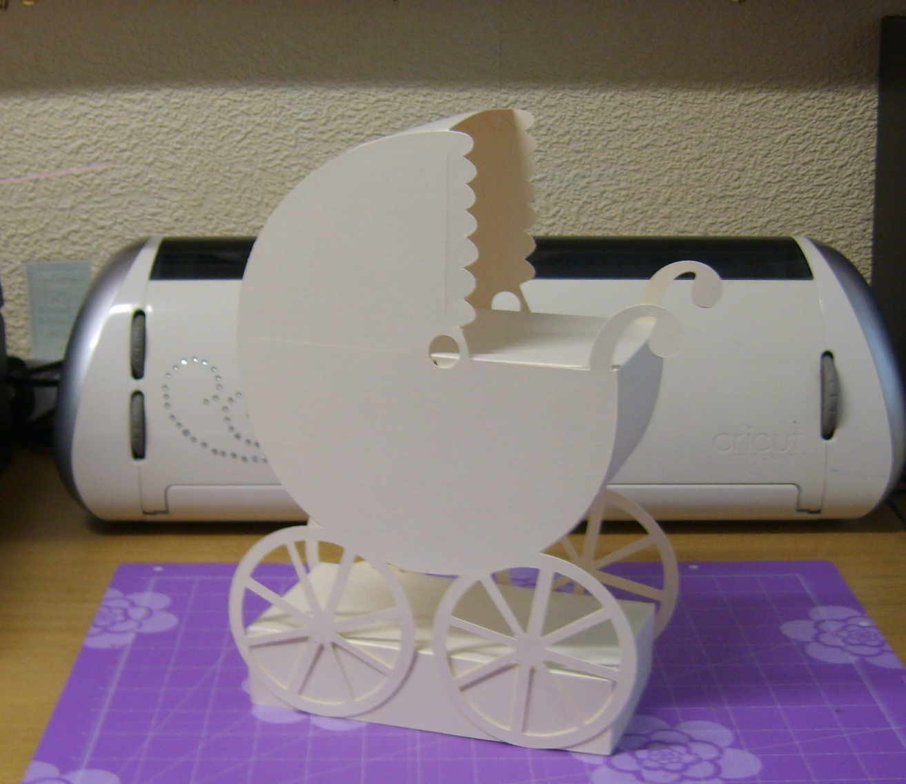 Loves to craft: How to make a Cricut Pram!