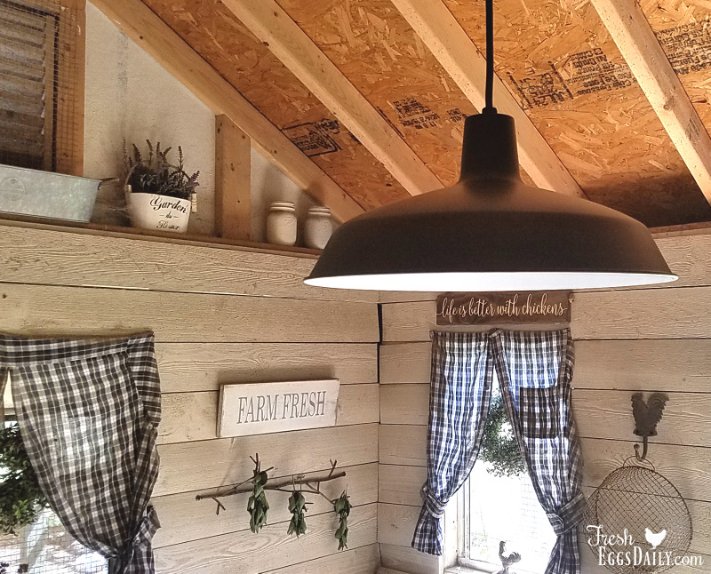How to Light your Chicken Coop for Less than $50 with no Electricity ...