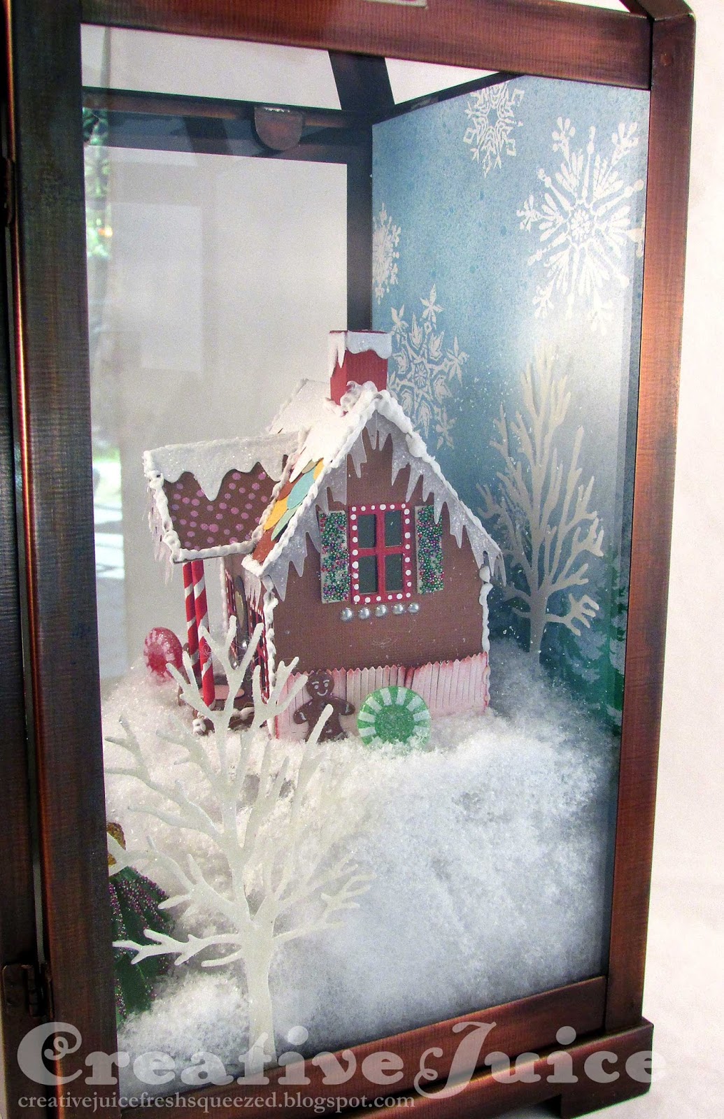 Creative Juice: Village Dwelling Gingerbread House