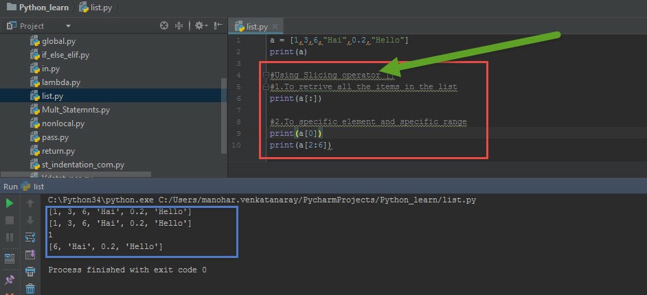 Share my learning's: Fundamentals of Python programming