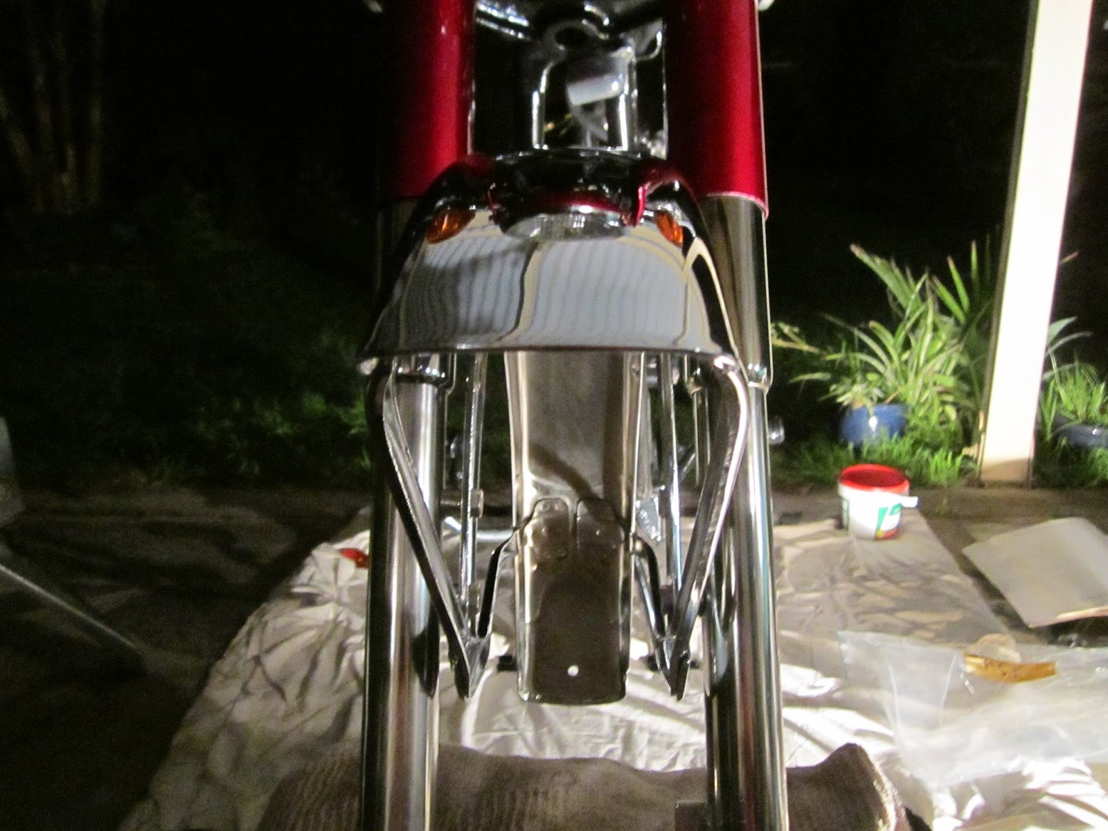 Restoration Yamaha LS3 1972: July 2015