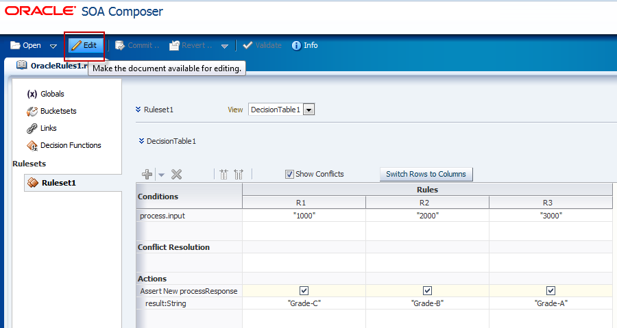 SOA, Oracle Apps and OAF World: Modifying Oracle Business Rule From ...