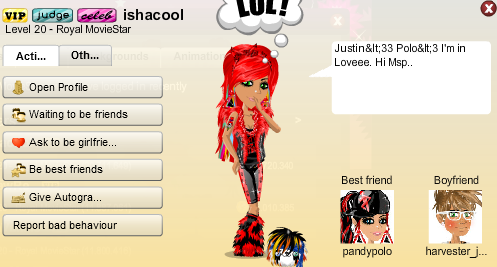 Moviestarplanet Ishacool