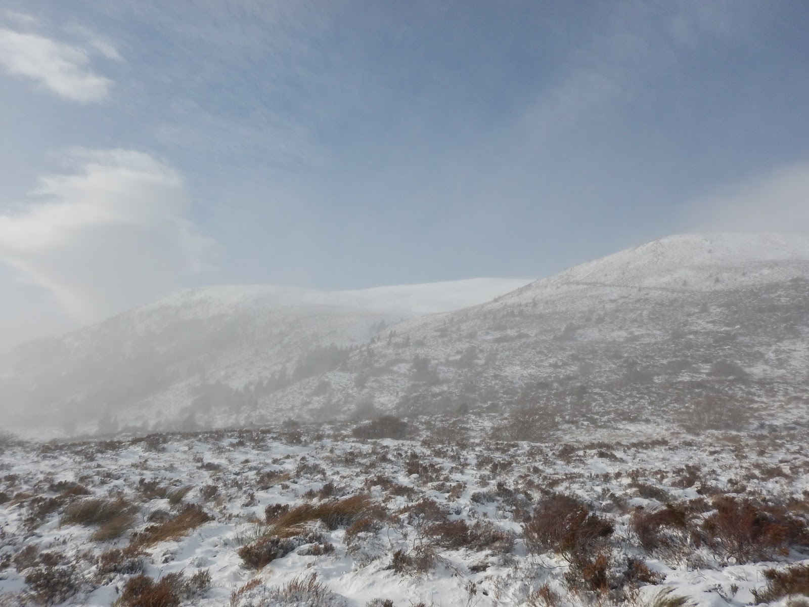 TARMACHAN MOUNTAINEERING: HIGH WINDS, LOW ALTITUDE NAVIGATION