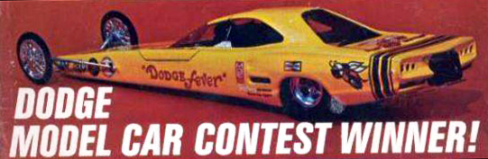Just A Car Guy: the Dodge model car contest winner from the 1968 Car ...