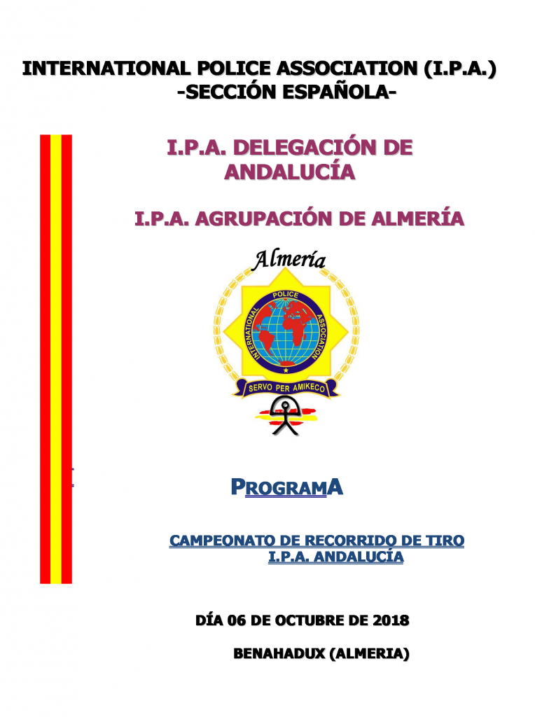 TIRO POLICIAL- BALÍSTICA FORENSE: CAMPEONATO DE RECORRIDO DE TIRO. IPA ...