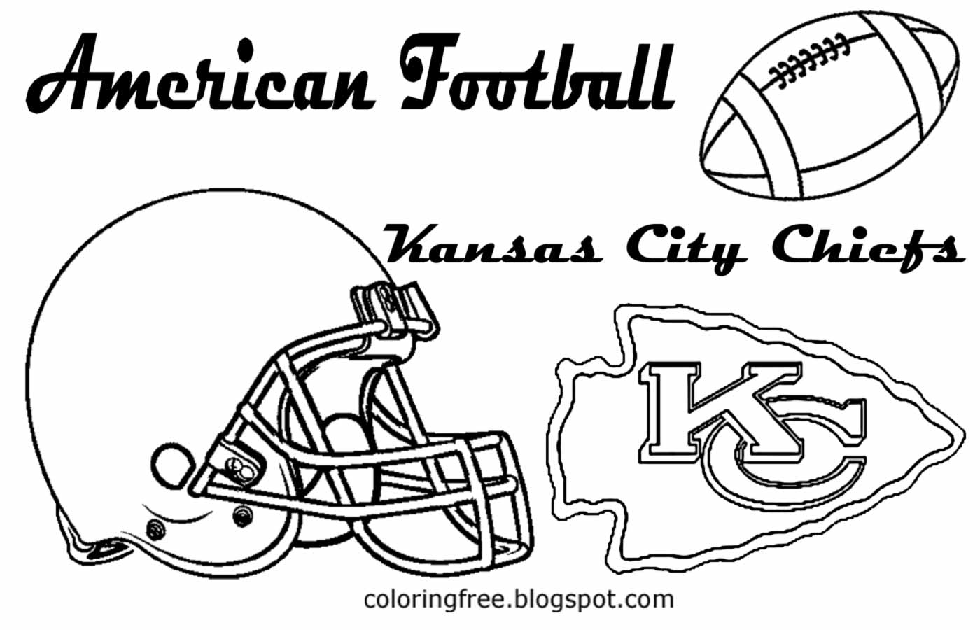Kansas City Chiefs Coloring Pages Coloring Pages