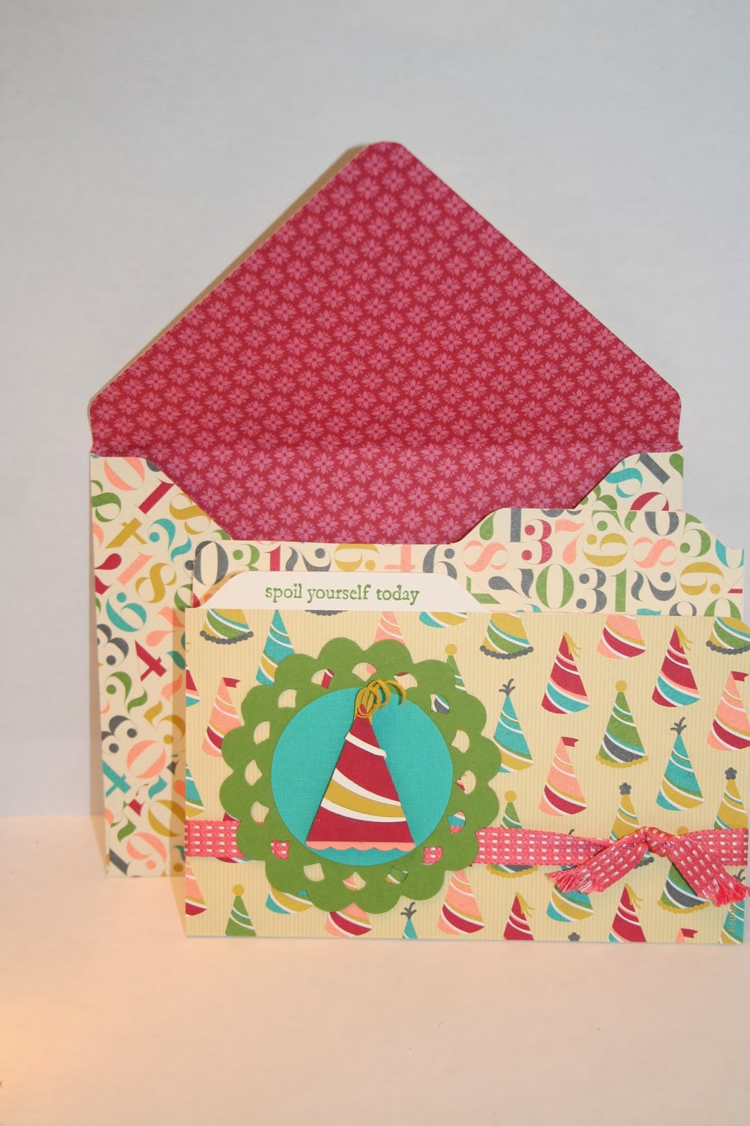 Kathyloves2stamp: Envelope punch board, file folder card and envelope