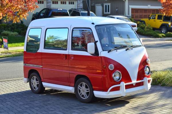 1991 Subaru Sambar Minibus 4x4 for Sale - 4x4 Cars