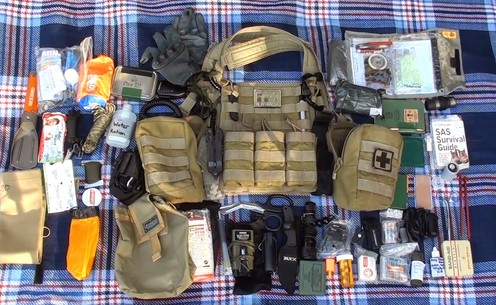 Aussie Bushman Survival School: Bug-out Chest Rig Tier II SORD Survival ...