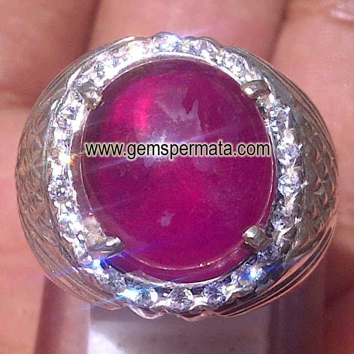 Cincin Batu Permata Ruby Big Size Kode 761 - Gambar Batu Mulia | Foto ...
