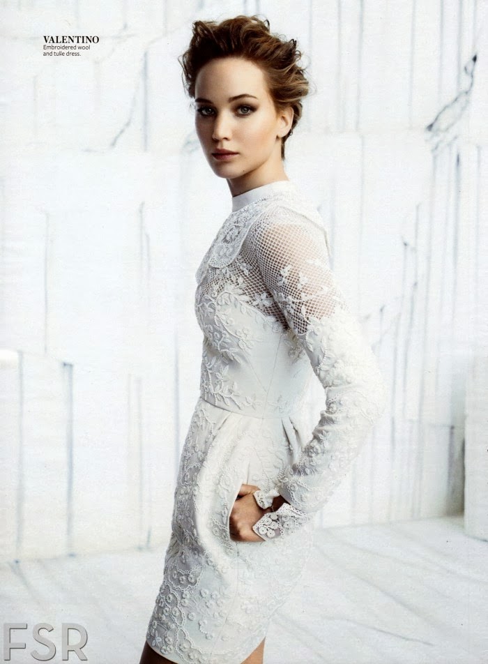 Jennifer Lawrence Magazine Photoshoot For InStyle US Magazine December ...