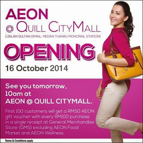 AEON: Enjoy FREE RM50 AEON gift voucher giveaway! |Discover,Your Life