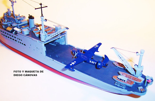Maquetasdiego: 🛳👉 USS CURRITUCK AV-7 | BUQUE PORTAHIDROAVIONES | US ...