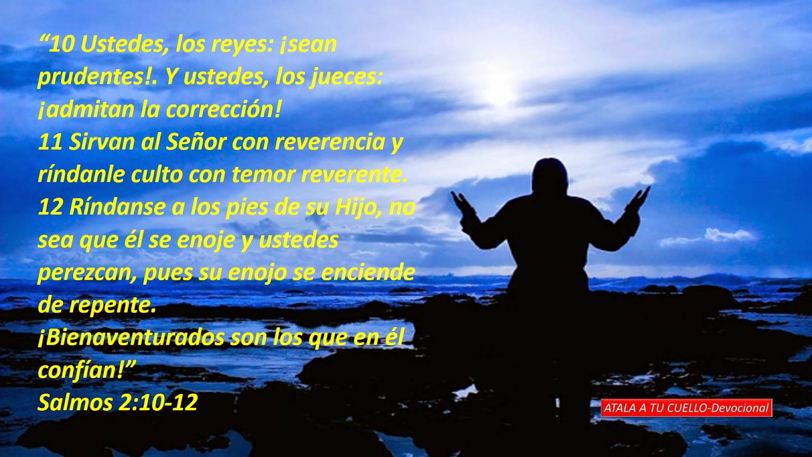 ATALA A TU CUELLO Devocional: Salmos 2