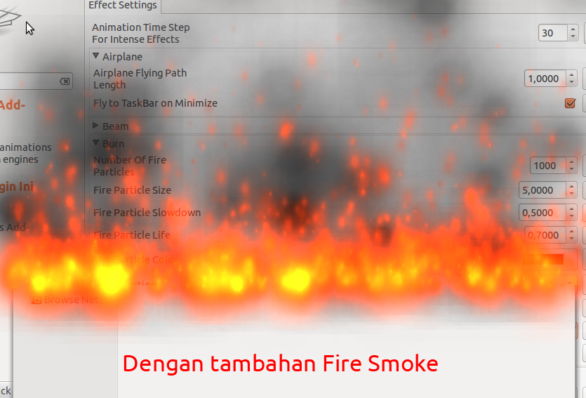 Mengaktifkan Efek Api di Ubuntu | NoteBase