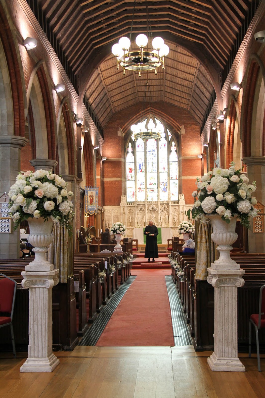 Beautiful Peonies, Roses & Sweet Peas for Claire & David at St Annes ...
