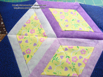 Croché da Dodo: Cubos em patchwork