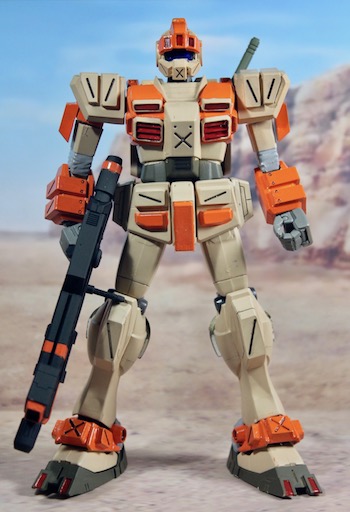 Dennis-Toys: Gundam: 1/100 Scale RGM-79F Desert GM Built & Painted ...