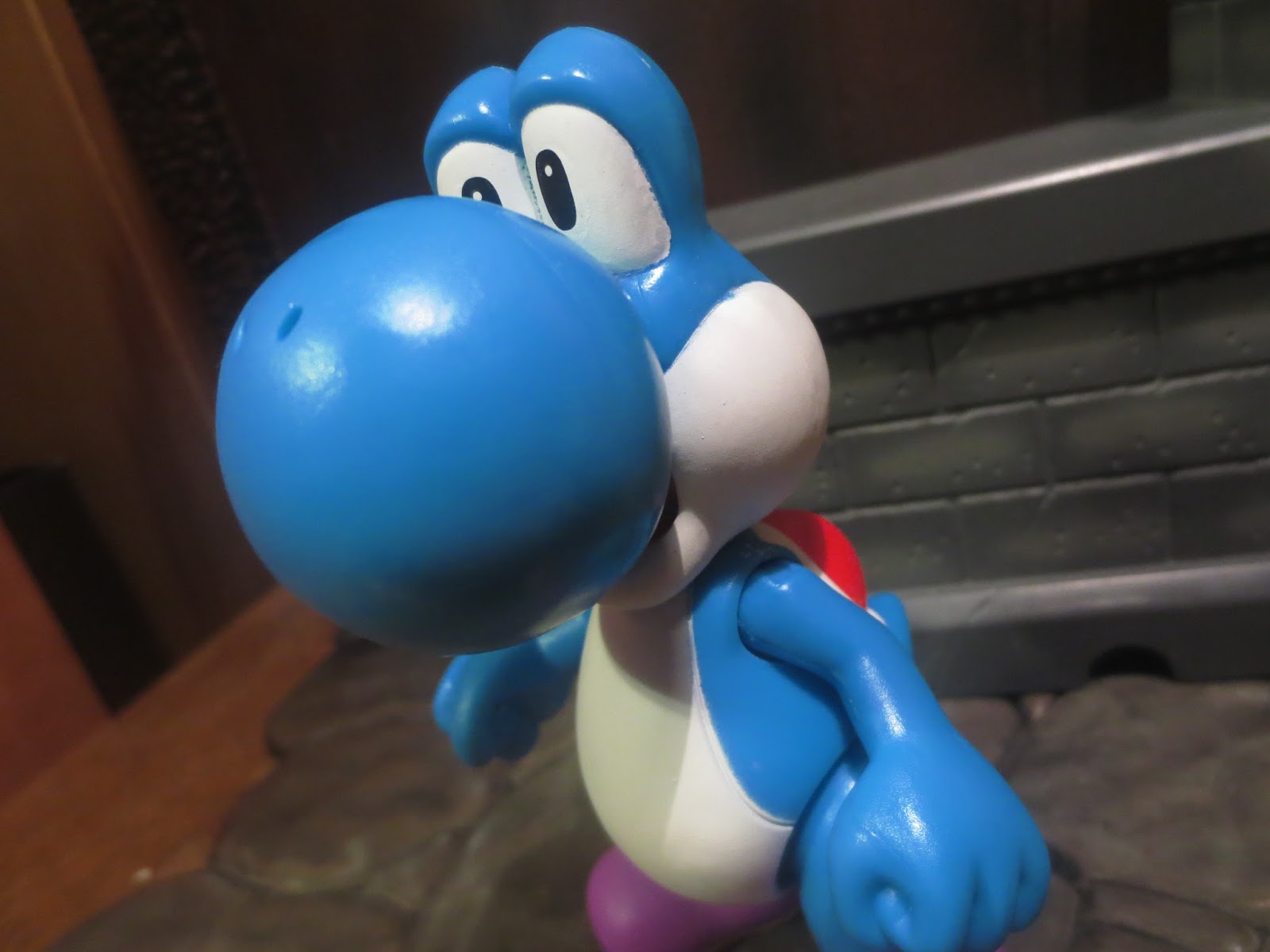 Mario Blue Yoshi