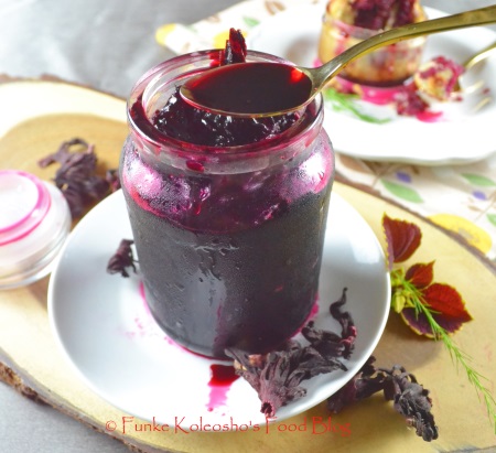 Zobo (Hibiscus Flower) Syrup