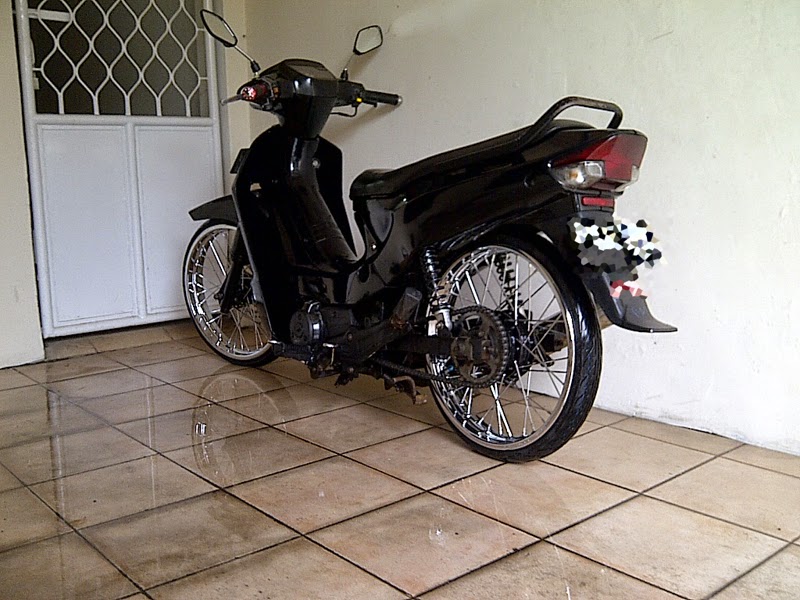 Modifikasi Motor Kawasaki Kaze R Keren Terbaru - Otomotiva