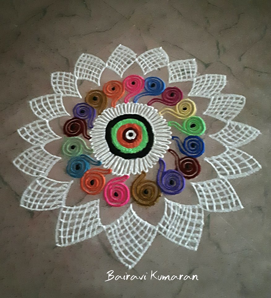 TELUGU WEB WORLD: 30+ Indian Desi Muggulu - Rangoli Designs for all ...