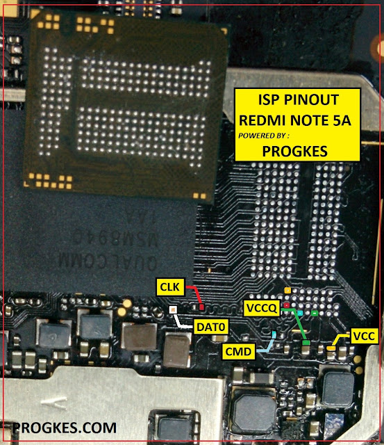 MEDIA CARE TELEKOMUNIKASI INDONESIA: ISP PINOUT XIAOMI REDMI NOTE 5A