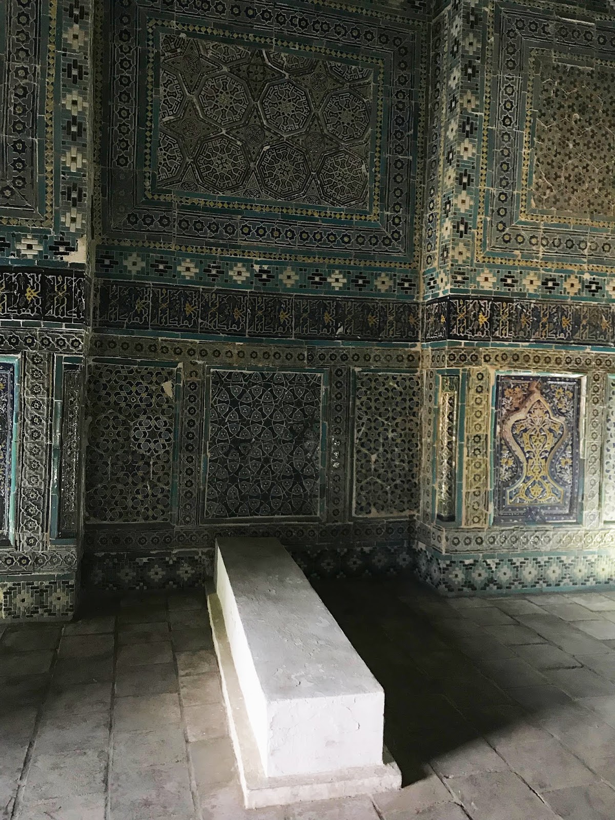 Vilt og vakkert: Shahr-i-Zindar; tenk at jeg kom hit .... til Samarkand!