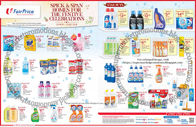 NTUC FairPrice Cleaning Products Promotion 29 November - 12 December ...