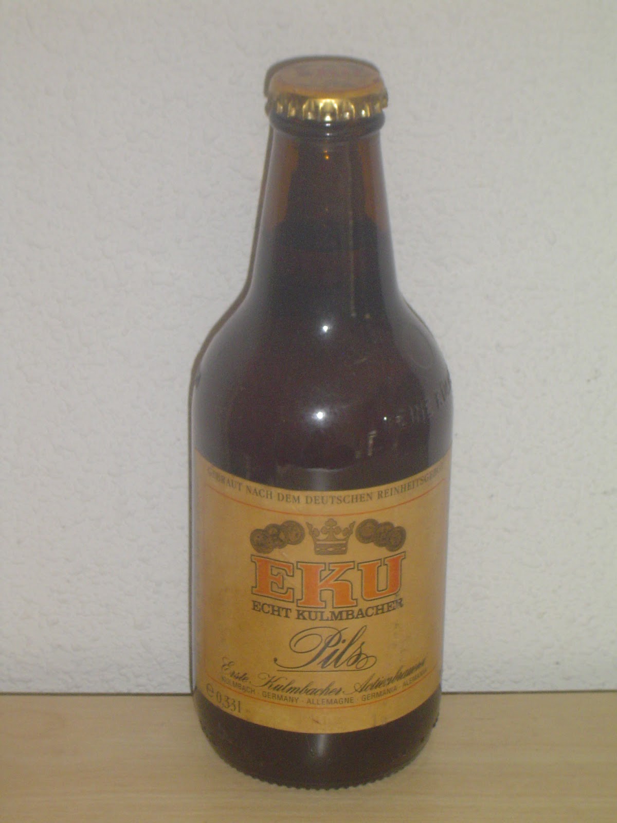 Coleccionando cervezas: EKU Pils