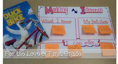 For the Love of First Grade: The Adventures of Inferencing