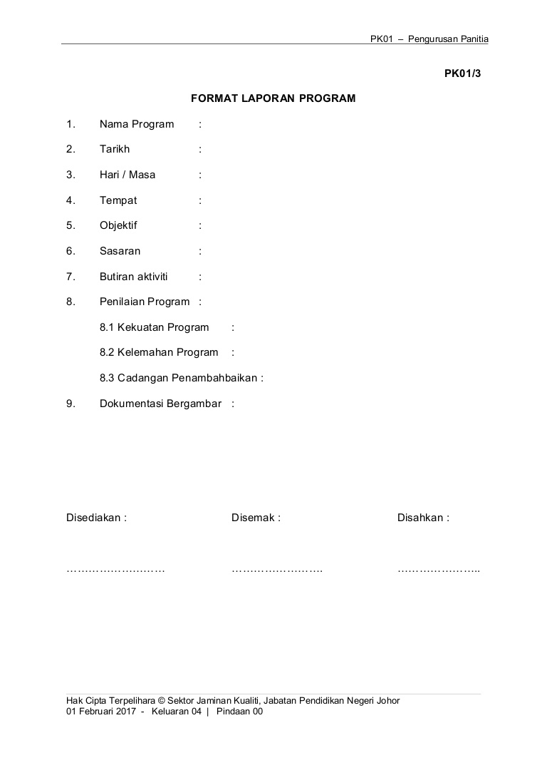 format laporan - wood scribd indo