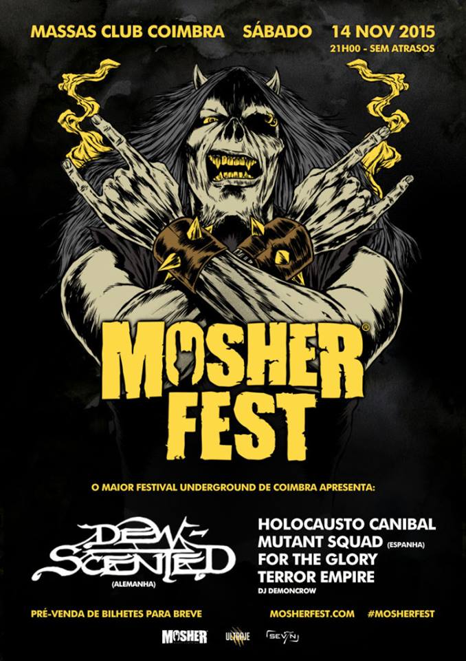 Reportagem: Mosher Fest – Chapter II @ Cascata Club, Coimbra, 14/11/2015