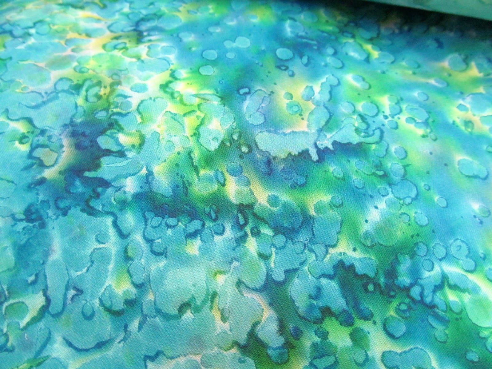 Exuberant Color : More mottled batiks............