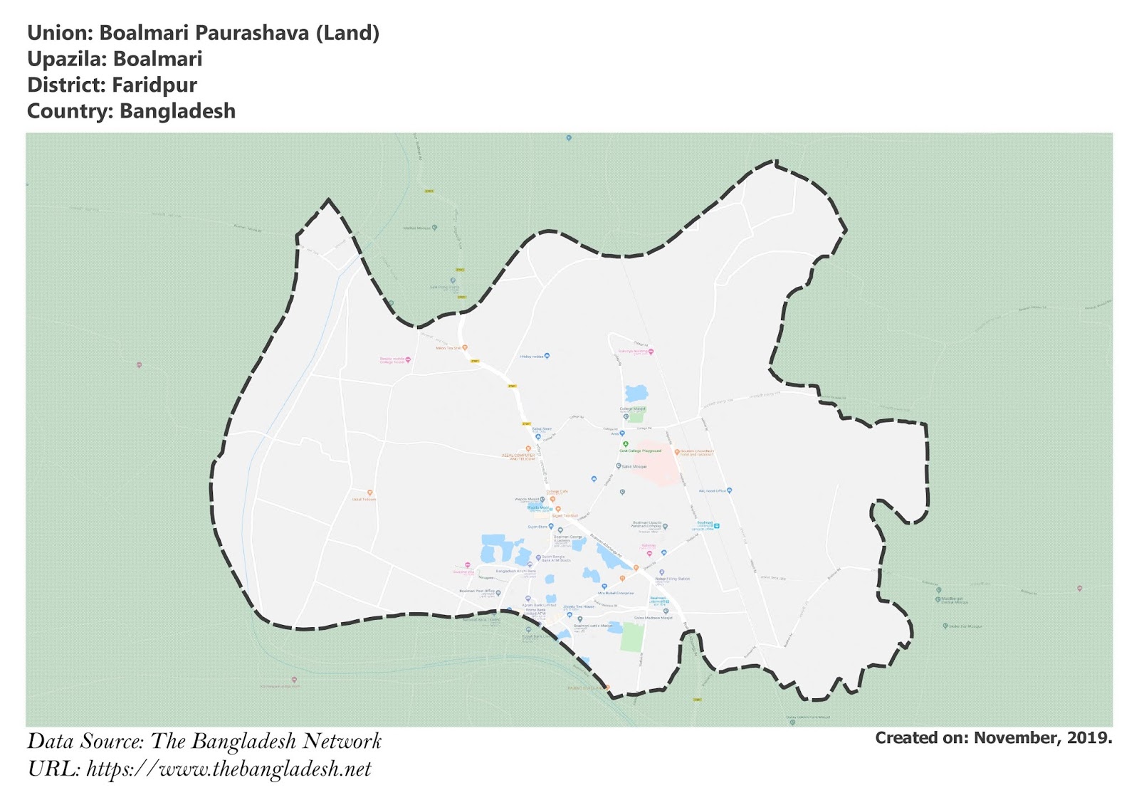 Boalmari Paurashava, Faridpur