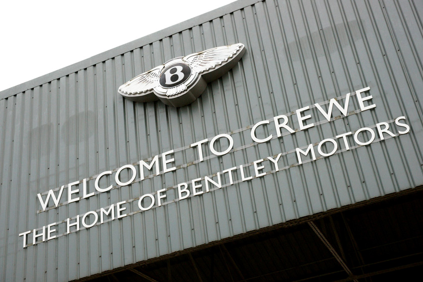 Bentley pledges £10,000 to celebrate Crewe's 175th anniversary ...