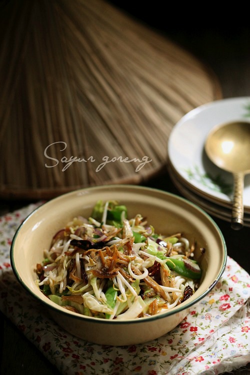 Sayur Campur Goreng Ala Xian - masam manis
