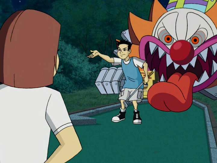 What's New Scooby-Doo: A Terrifying Round with a Menacing Metallic Clown