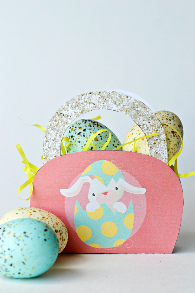 The Life of Jennifer Dawn: Free Printable Mini Easter Basket