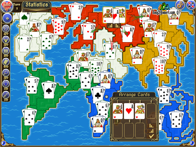 Cards Wars: Hybridous gameplay ~ Game Gems